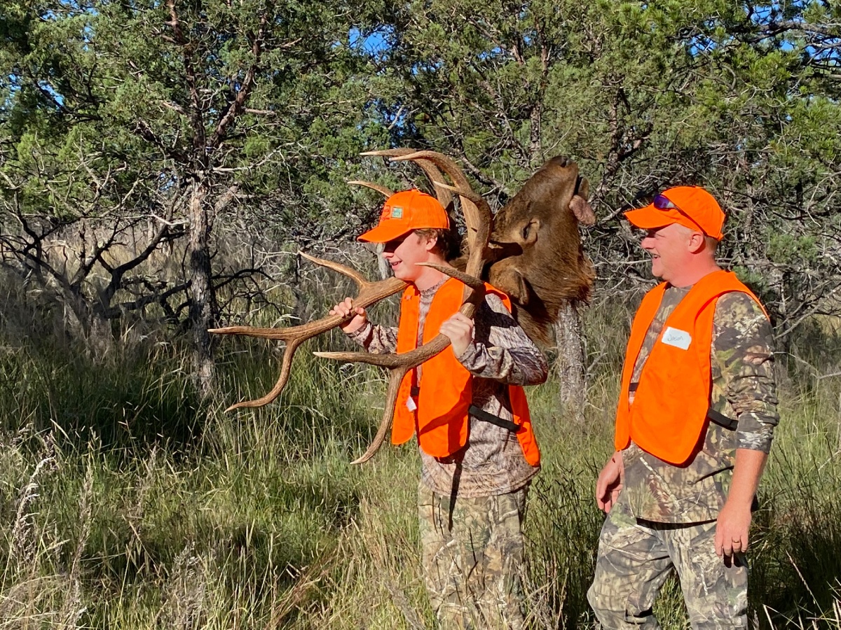 Elk Hunting Adventures with TYHP - Texas Youth Hunting Program